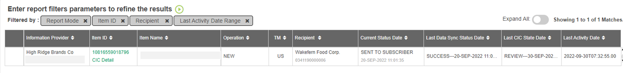 Manage Confirmations - 1WorldSync Customer Community