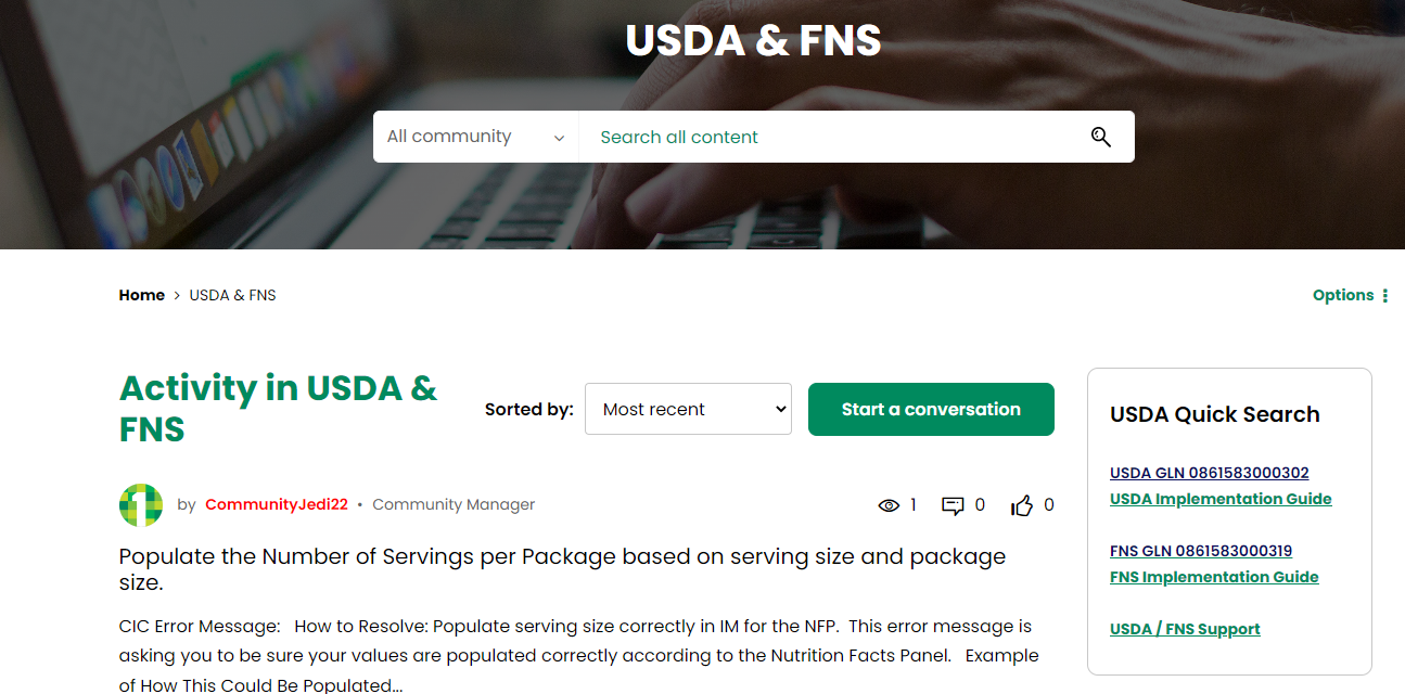 Nutrition Facts Panel (NFP) Change Overview - 1WorldSync Customer Community