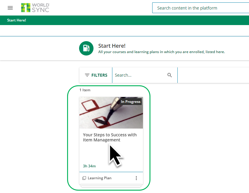 Start HERE to begin your getting-started training ... - 1WorldSync Customer Community