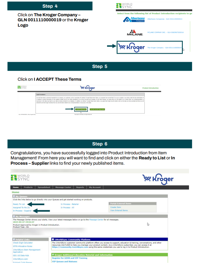 101 Basic - How to Log Into Product Introduction f... - 1WorldSync Customer Community