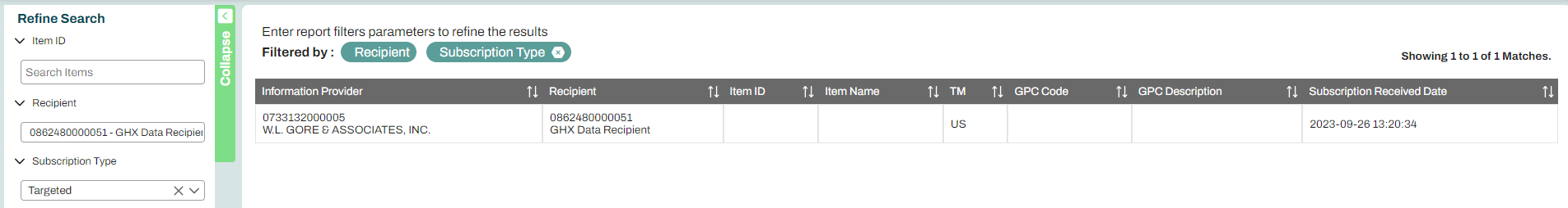 Documentation - Item Management Reports - Quick Sh... - 1WorldSync Customer Community