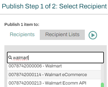 Item Set up Walmart - 1WorldSync Customer Community