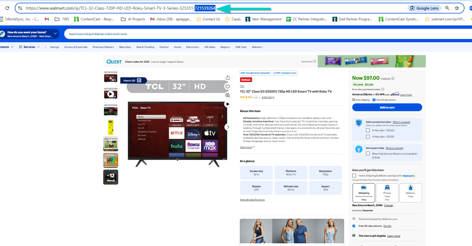 How to Publish Rich Inline Content Page to Walmart... - 1WorldSync Customer Community