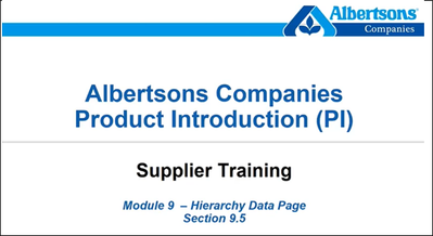 Training Modules - 1WorldSync Customer Community