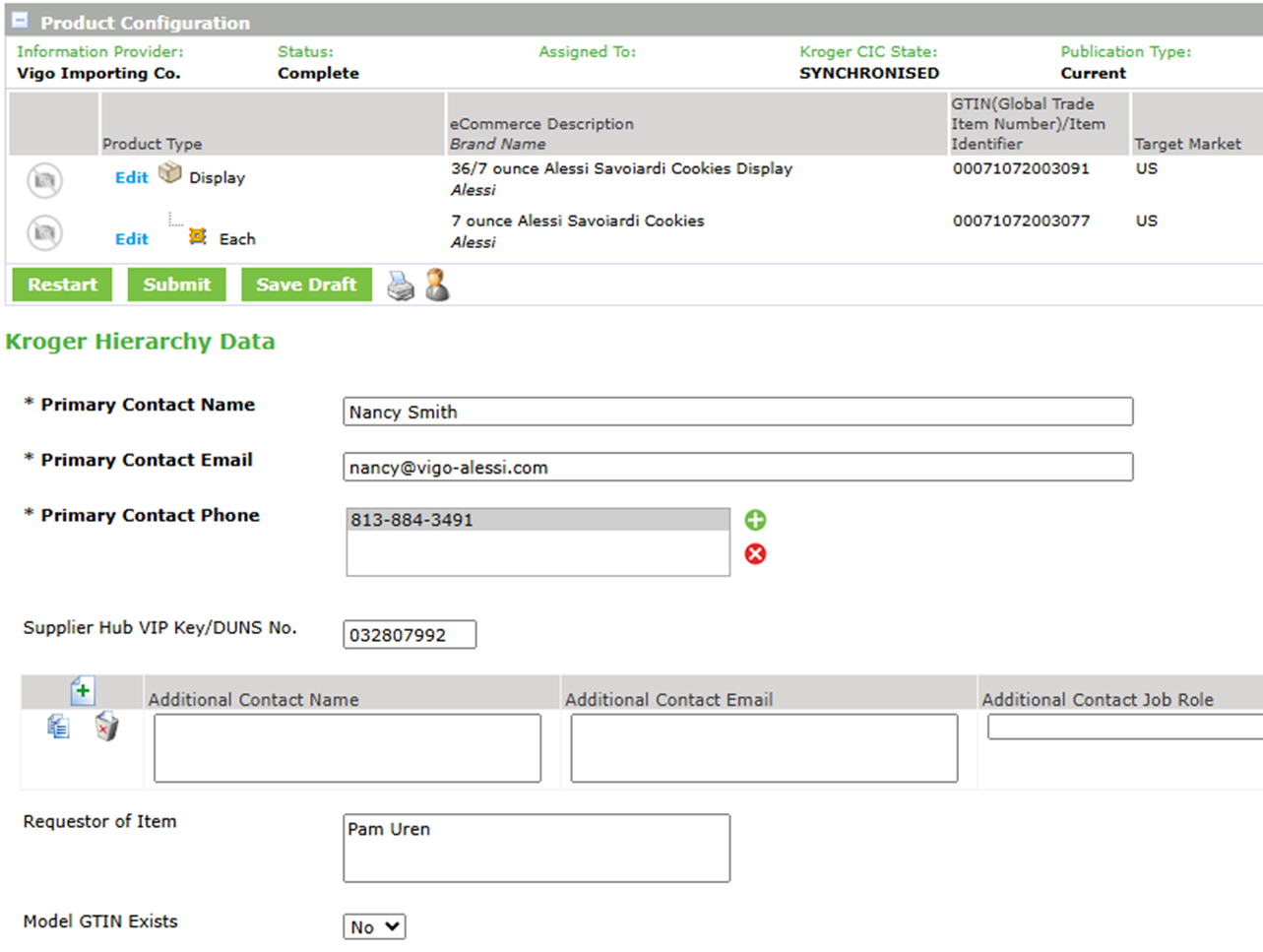 1WorldSync Kroger Item API - 1WorldSync Customer Community