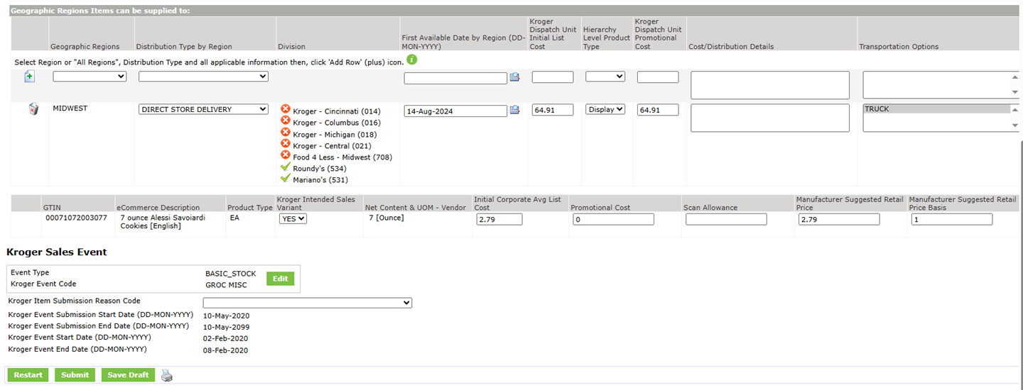 1WorldSync Kroger Item API - 1WorldSync Customer Community