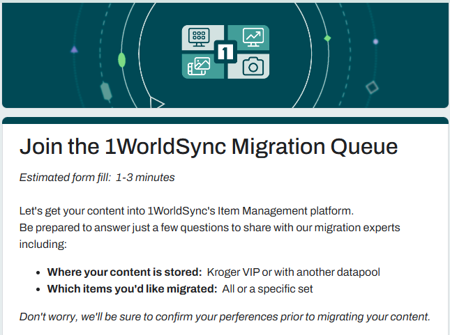 Get Started with Kroger API - 1WorldSync Customer Community